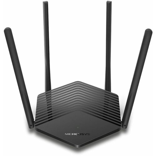 Wi-Fi роутер MERCUSYS MR60X, AX1500, черный