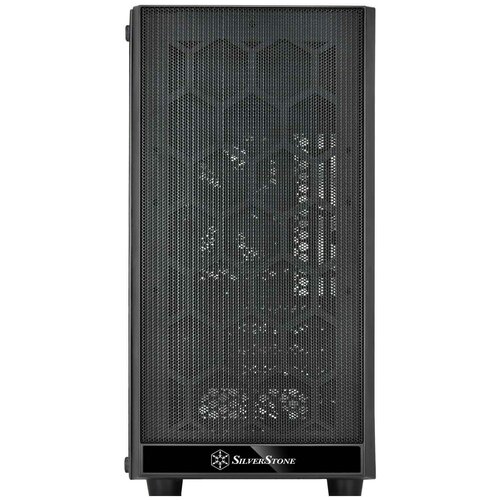 Корпус microATX SilverStone Precision Без БП чёрный