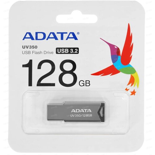 Флешка ADATA UV350 128 ГБ, 10 шт., в ассортименте