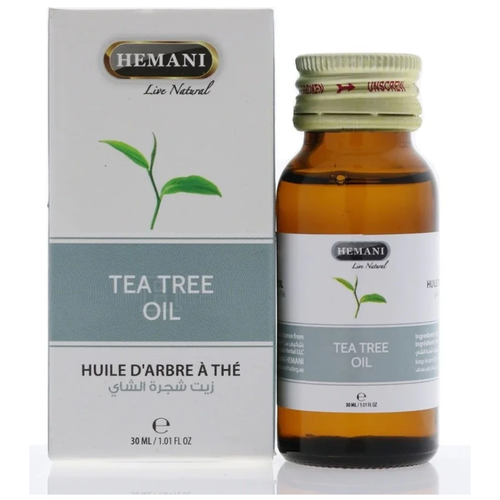 Hemani эфирное масло Чайное дерево, 30 мл, 1 шт.