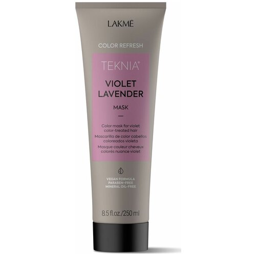Lakme Teknia Refresh Violet Lavender Маска для обновления цвета фиолетовых оттенков волос, 250 г, 250 мл, туба