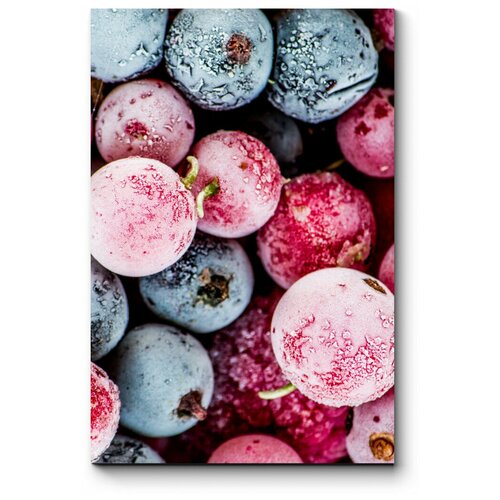 Модульная картина Ледяные ягоды 100x150
