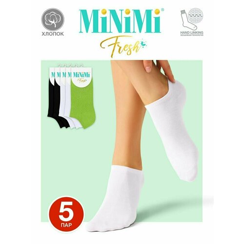 Носки MiNiMi, 5 пар, 5 уп., размер 35-38, мультиколор