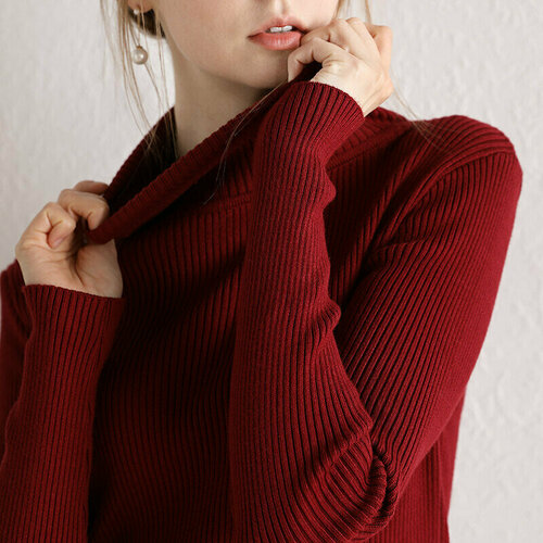Пуловер Beutyone, размер EL, бордовый