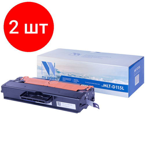 Комплект 2 шт, Картридж совм. NV Print MLT-D115L черный для Samsung SL-M2620/2820/2870 (3000) (под заказ)