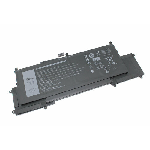 Аккумуляторная батарея для ноутбука Dell Latitude 9510 (TVKGH) 7.6V 88Wh/7334mAh