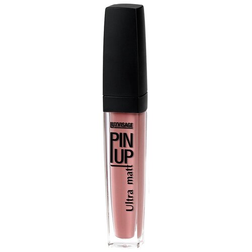 LUXVISAGE Блеск для губ Pin-Up Ultra Matt матовый, 20-Pink sand