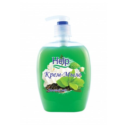 Альфатехформ Крем-мыло жидкое Help Зеленый чай 500 мл