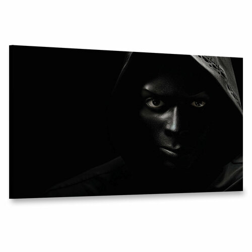Интерьерная картина 100х60 "Мужчина в маске"