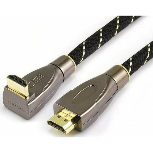 Кабель HDMI 10м Wize WAVC-HDMIRA-10M круглый черный