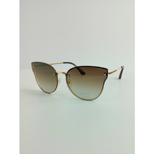 Солнцезащитные очки  8205-C-1, коричневый