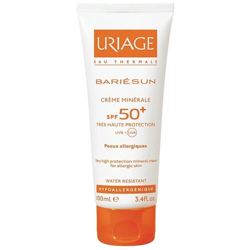 Uriage Uriage Bariesan крем солнцезащитный минеральный SPF 50, 100 мл
