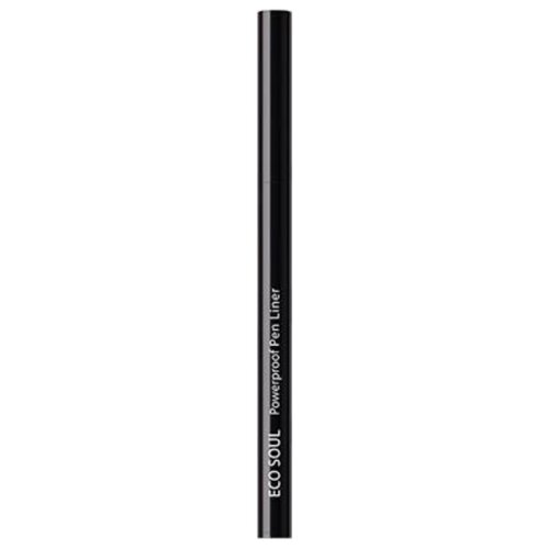 The Saem Eco Soul Powerproof Pen Liner, оттенок 01 black