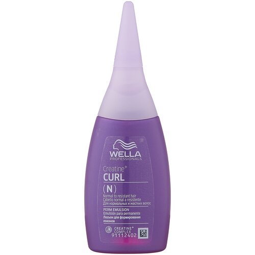 Wella Professionals CREATINE+ CURL лосьон для нормальных волос, от тонких до трудноподдающихся, средняя фиксация, 75 мл