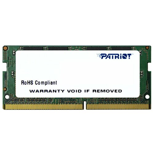 Оперативная память Patriot Memory SL 4 ГБ DDR4 SODIMM CL15 PSD44G213381S
