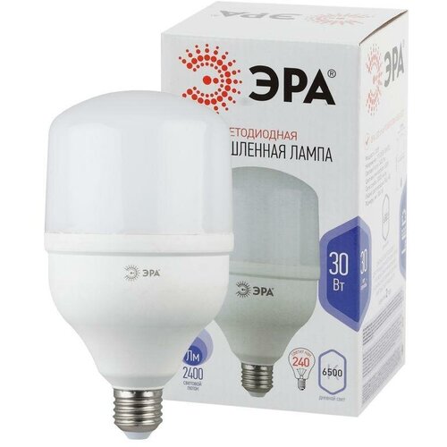 Лампа светодиодная высокомощная POWER 30W-6500-E27 2400лм ЭРА Б0027004 (4шт. в упак.)