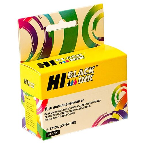 Картридж Hi-Black HB-CC641HE, 600 стр, черный