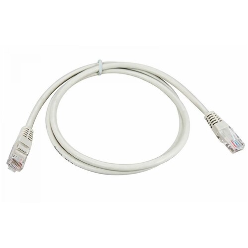 Интернет кабель патч-корд UTP CAT 5E RG45 2м REXANT серый 18-1005