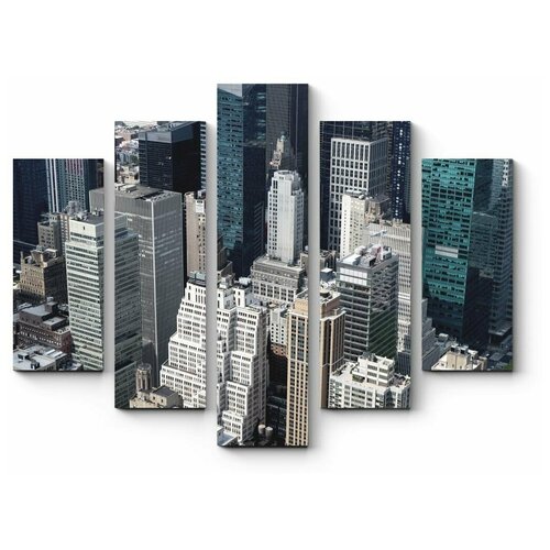 Модульная картина Современный Нью-Йорк105x84
