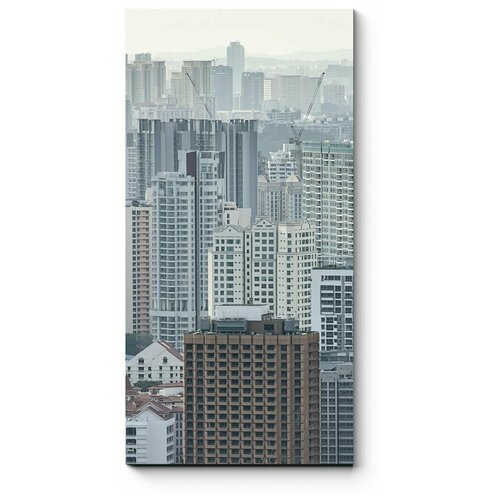 Модульная картина Загадочный Сингапур30x60