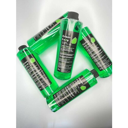 Green Soap Зеленое мыло для тату концентрат для татуажа, антибактериальное мыло, для бровистов, перманентного макияжа, объем 500 мл.