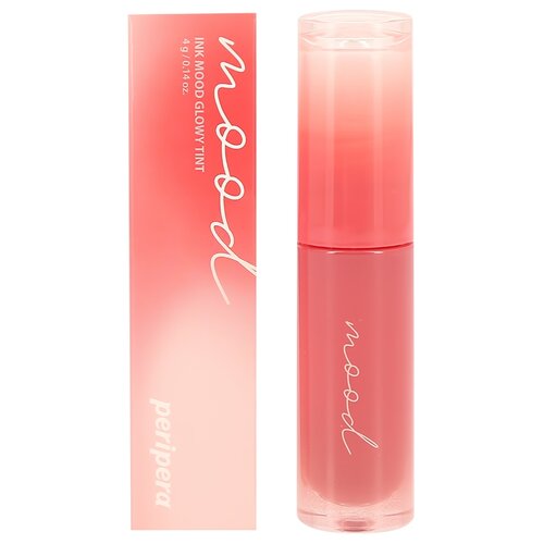 Peripera Тинт для губ Ink Mood Glowy Tint, 02 coral influencer