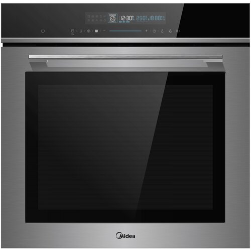 Электрический духовой шкаф Midea MO92170CGBX, серебристый