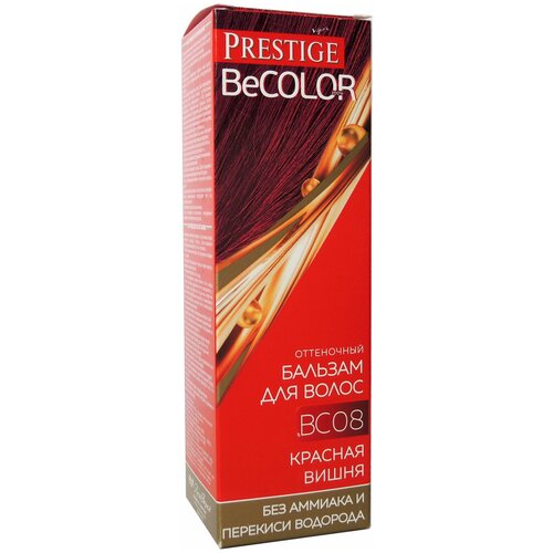 VIP's Prestige Оттеночный бальзам BeColor BC 08 Красная вишня, 100 мл
