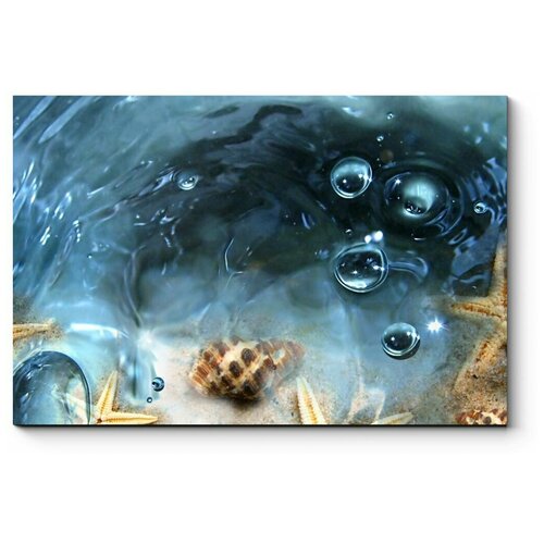 Модульная картина Морские обитатели 80x53