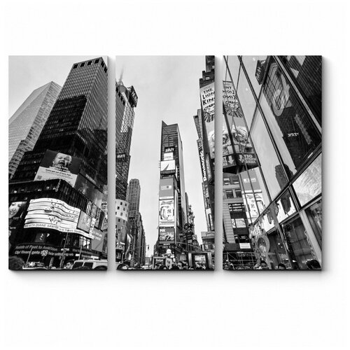 Модульная картина На Таймс-Сквер, Нью-Йорк 120x86