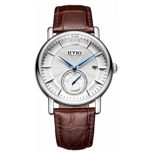 Наручные часы EYKI Мужские с автоподзаводом E7010L-DZ8RCW, белый, синий