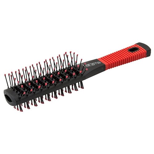 Щётка Harizma Eco Brush туннельная двухсторонняя, черно-красная h10608-03