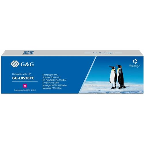 Картридж струйный G&G GG-L0S30YC 976YC, magenta