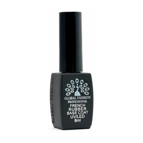 Global Fashion Базовое покрытие Rubber Base Coat French, 03, 8 мл