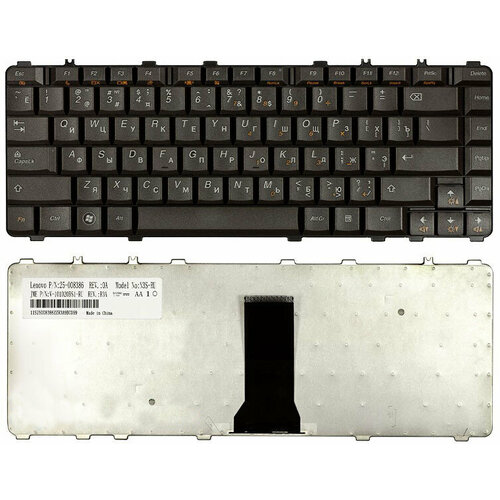 Клавиатура для Lenovo N3SG-US черная