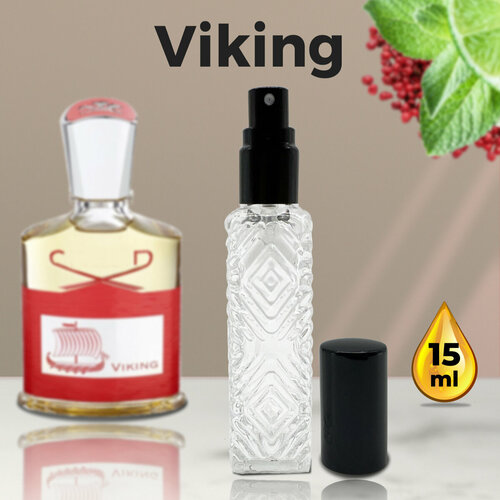 "Viking" - Духи мужские 15 мл + подарок 1 мл другого аромата
