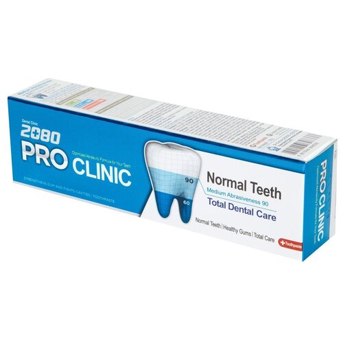 Зубная паста Dental Clinic 2080 Pro Clinic профессиональная, мятный вкус, 125 мл