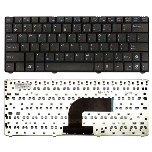 Клавиатура для ноутбука Asus Eee PC 1101HA, русская, черная