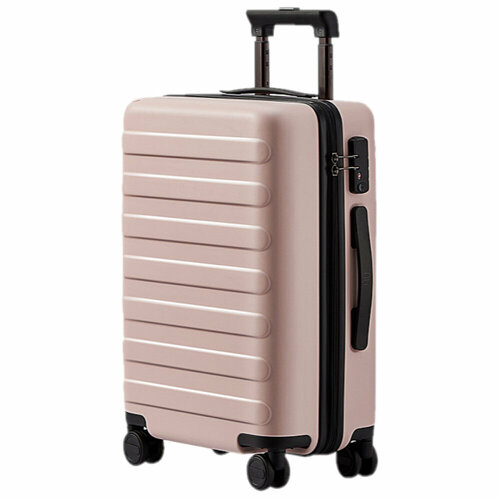 Чемодан-самокат NINETYGO Rhine Luggage, 66 л, розовый