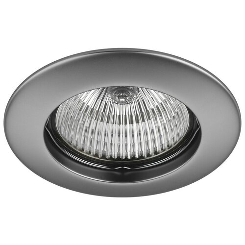 Светильник Lightstar Teso FIX 011079, GU5.3, 50 Вт, нейтральный белый, цвет арматуры: серый, цвет плафона: серый