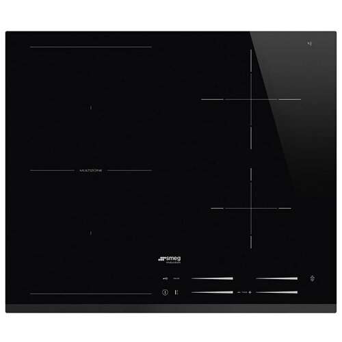 Индукционная варочная панель Smeg SI1M7643B, цвет панели черный, цвет рамки черный