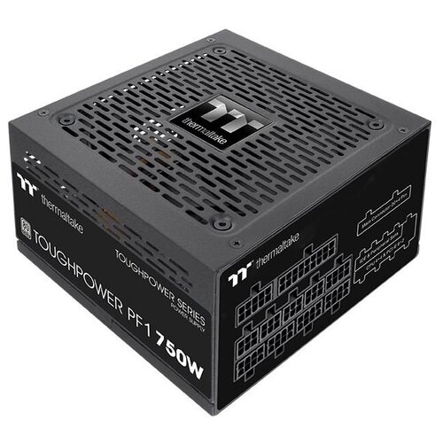 Thermaltake Блок питания Thermaltake ATX 1200W Toughpower PF1 80+ platinum (24+4+4pin) APFC 140mm fan color LED 12xSATA Cab Manag RTL