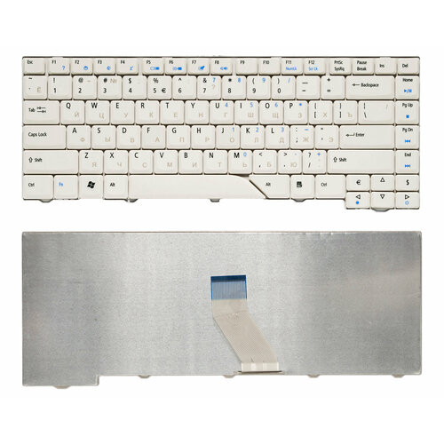 Клавиатура для Acer Aspire 5720 русская, белая