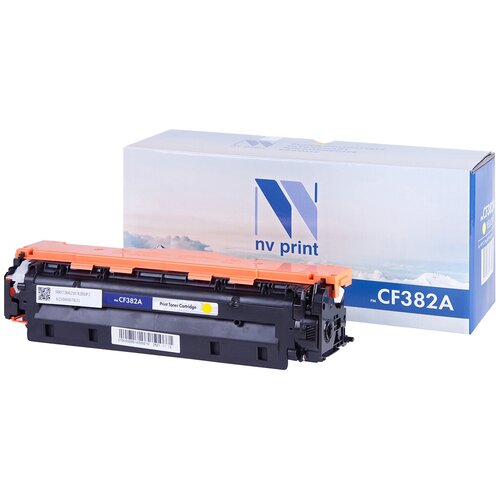 Картридж NV Print CF382A для HP, 2700 стр, желтый