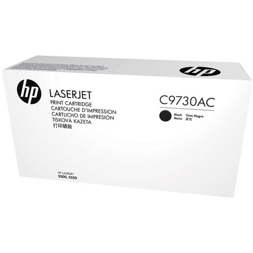 Картридж HP C9730AC, 13000 стр, черный