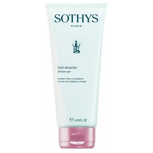Гель для душа Sothys Lemon and petitgrain escape, 200 мл