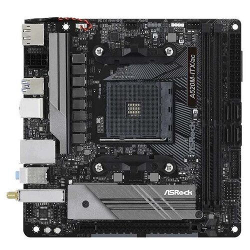 Материнская плата ASRock A520M-ITX/AC