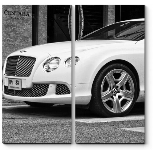 Модульная картина Британский роскошный автомобиль Bentley70x70