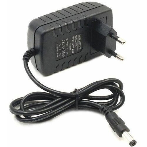 Блок питания 12V 1A разъем 5.5x2.1 мм