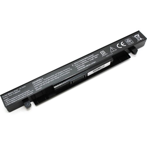Аккумулятор для Asus X550A X450 K550 K450 (14.4V 2200mAh) p/n: A41-X550A